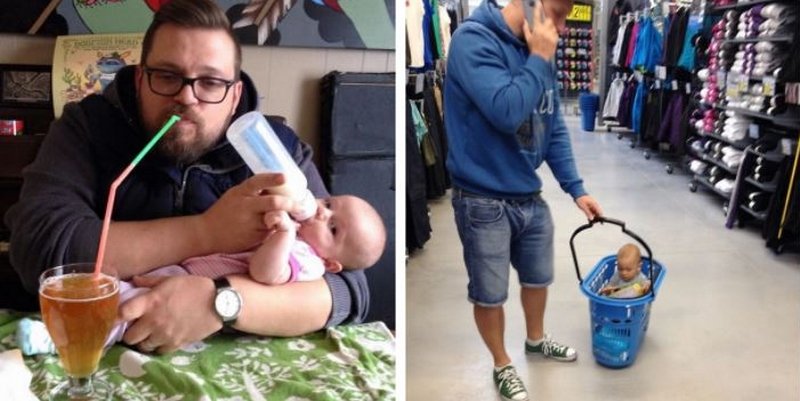Humour : ces papas vraiment au bout du rouleau avec leurs enfants ...